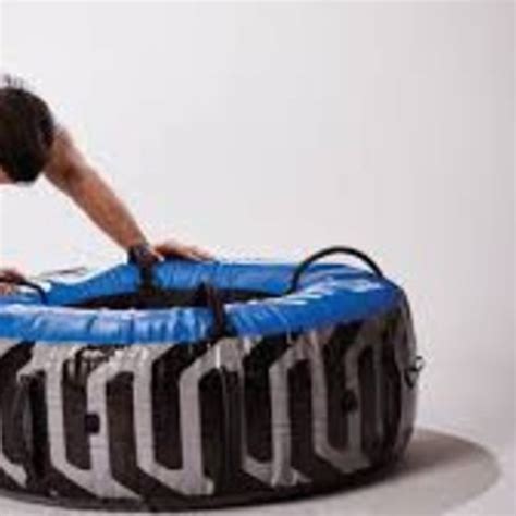 Tireball Push By Powered On Purpose Exercise How To Skimble