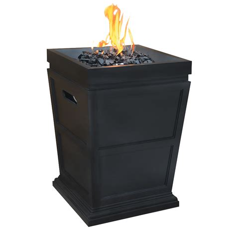 Blue Rhino Outdoor Propane Gas Fire Pit Lava Rocks At Layla Swallow Blog