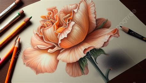 Realistic Drawings Of Flowers