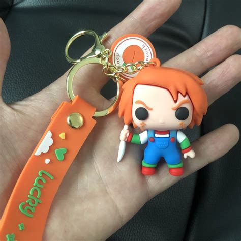 Chaveiro Boneco De Borracha Chucky O Brinquedo Assassino Terror Toyshow Tudo De Marvel Dc