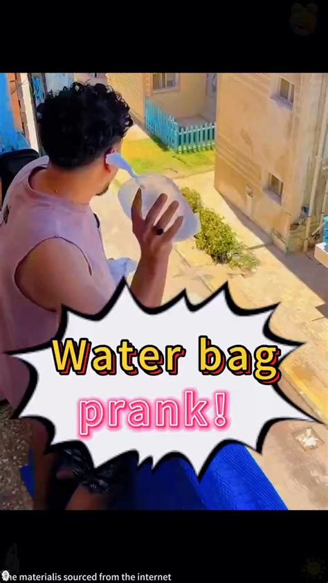 Water Bag Prank Funny Funnyvideos Fyp Prank Usa🇺🇸 Uypnar2366242
