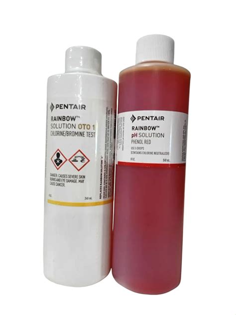Pentair Ph Solution Phenol Red And Oto 1 For Swimming Pool Lazada Ph