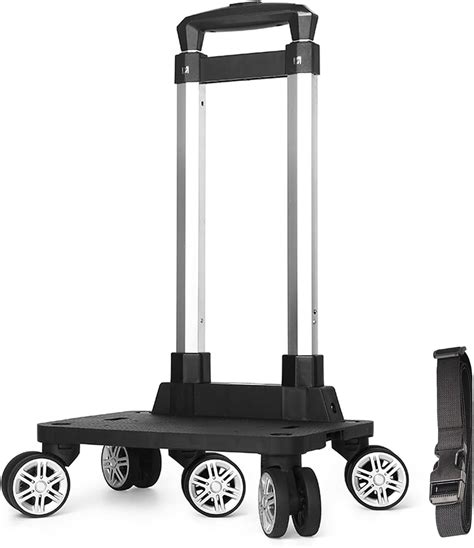 Backpack Trolley Wheeled Folding Luggage Travel Cart