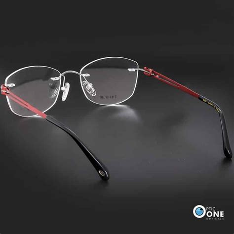 Affordable Lightweight Titanium Rimless Glasses With Free Lens