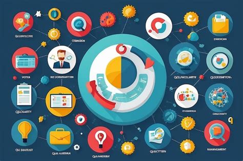 Premium Photo Quality Management Qa Qc And Improvement Icons