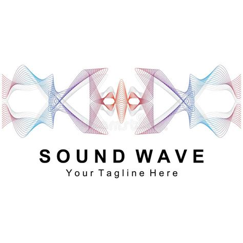 Sound Waves Vector Illustration Stock Vector Illustration Of Radio