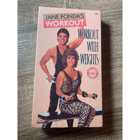 New Sealed Jane Fonda Workout Vhs Video Tape Workout With Weights Rare