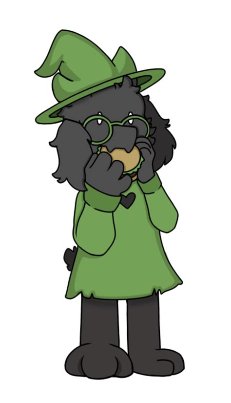 Ralsei Eating A Burger Rdeltarune