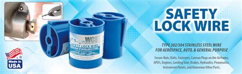 Stainless Steal Safety Lock Wire 021 In 1lb