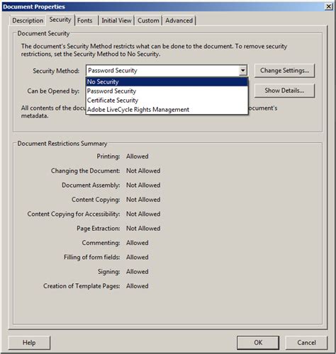 Useful Information Snapshot Tool Using Adobe Acrobat On A Secured File