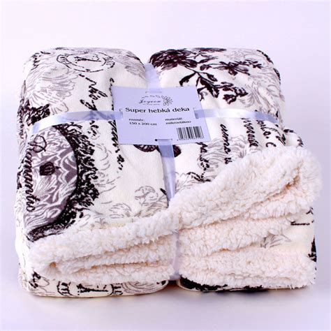 Mikroplyšová Deka S Beránkem Provence 150x200 České Povlečení