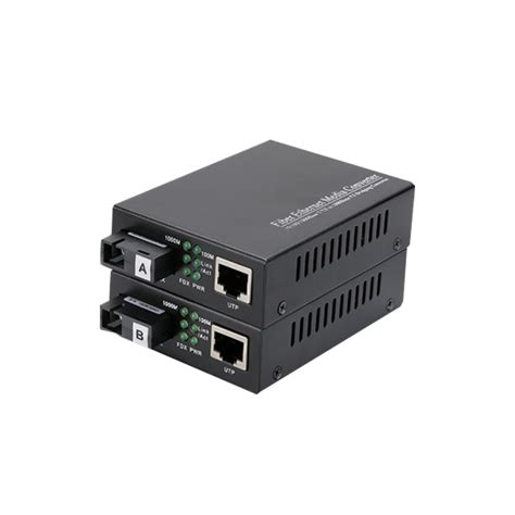Convertidor De Medios 10100 Etu Link Transceiver Monomodo