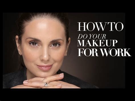 How To Do Makeup For Work Saubhaya Makeup