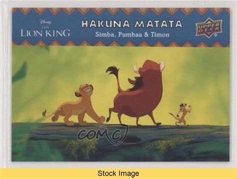 2020 Disney Lion King Hakuna Matata Simba Pumbaa Timon And Friends Read