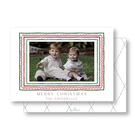 Festive Border Card Jack Paper Company