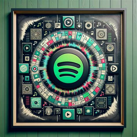 Cuadro Spotify Con Tu Playlist Favorita Artículos De Arte