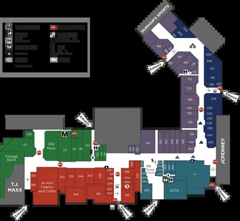 Four Seasons Town Centre Mall Map All Maps
