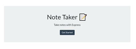 Github Anushaselvannotetaker Expressjs Note Taker