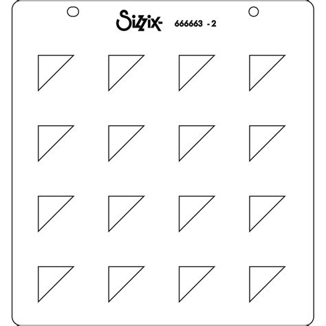 Sizzix Layered Stencils 4pk Pool Deck By Catherine Pooler