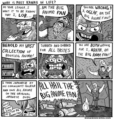 You Are Wrong I Oglaf Am The Big Anime Fan R Comics