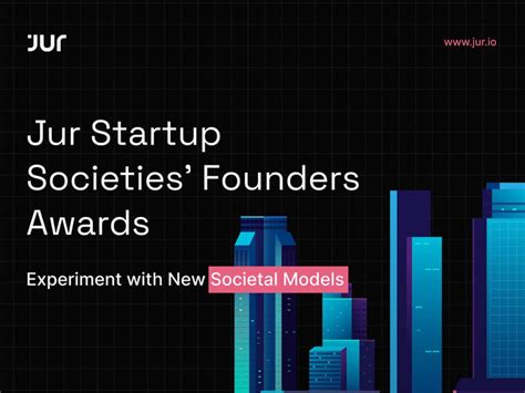 Jur Launches Startup Society Founders Awards To Reward Web3 Innovators