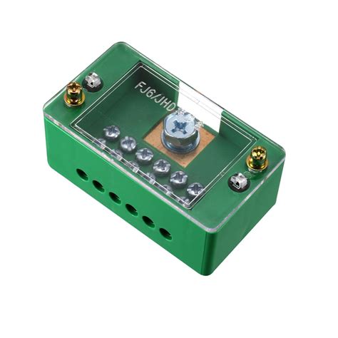 Uxcell 1 Inlet 6 Outlet Terminal Strip Blocks 660v 150a Single Phase