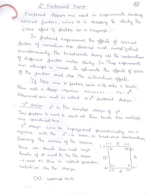 2 2 Factorial Design Pdf