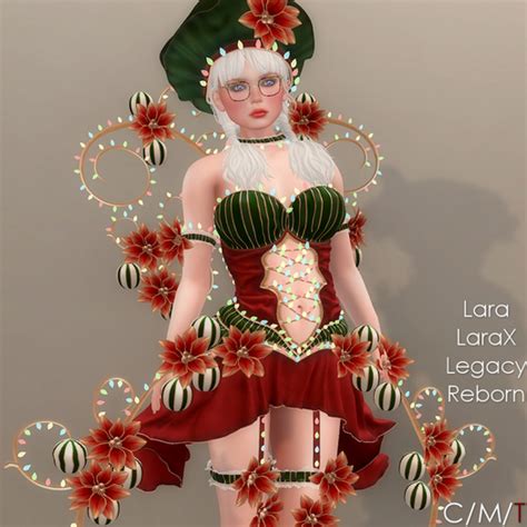 Second Life Marketplace Beryl Red Outfit