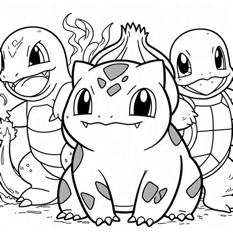 Bulbasaur Kleurplaten Bulbasaur Gelukkig Kleurplaat Kinderen