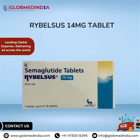 Buy Rybelsus 14 Mg Semaglutide Online Globmed India