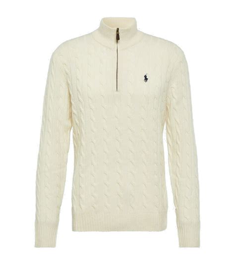 Polo Ralph Lauren Cable Knit Wool And Cashmere Sweater Polo Ralph Lauren