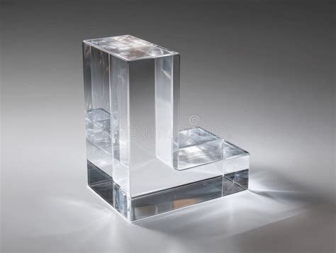 Clear Plastic Stool With Frosted Finish Neutral Background Utilitarian Style Ai Generated