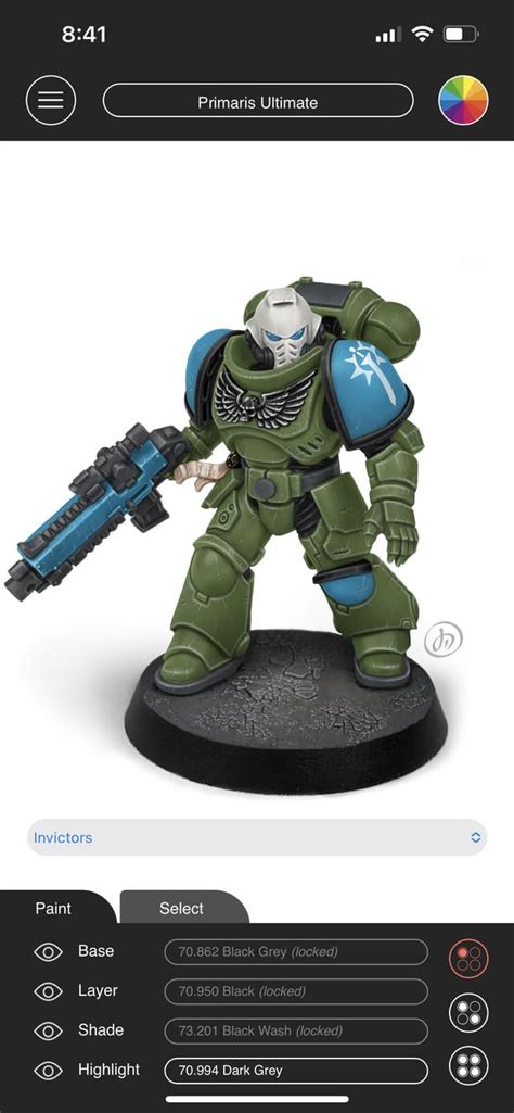 Impcat Color Scheme Work Star Forged Sons Sally Successor Forge