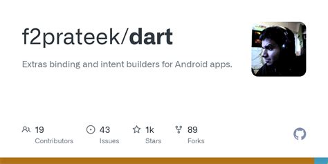 Github F Prateek Dart Extras Binding And Intent Builders For Android Apps