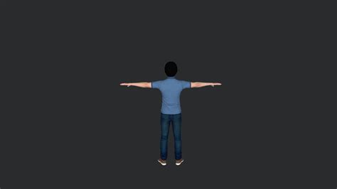 ruben doblas gundersen realistic fully rigged character 3d model by