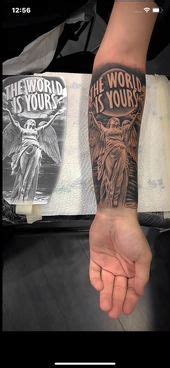 The World Is Yours Tattoo