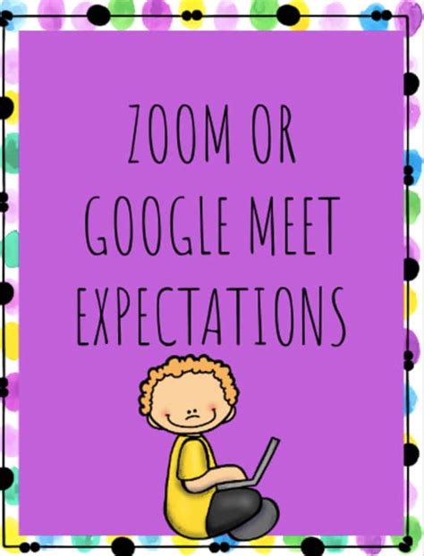 Editable Back To School Distance Learning Expectations By 4thgrademaestra