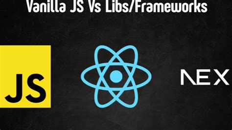 Vanilla Js X Bibliotecasframeworks