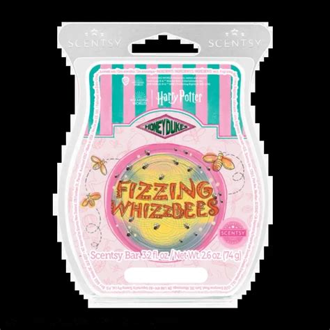 Fizzing Whizzbees Scentsy Bar Harry Potter Honeydukes