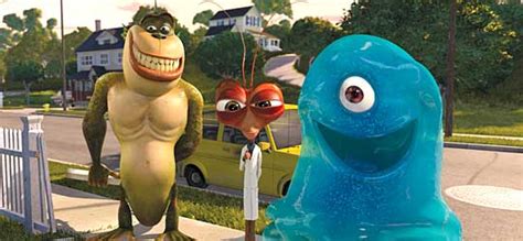 Movie Review Monsters Vs Aliens When 3 D Attacks Npr