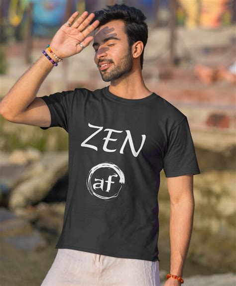 Zen Af Original Unisex Tee Etsy