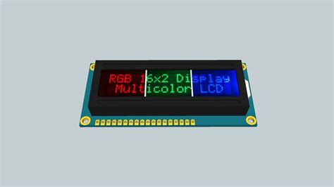Adafruit X RGB LCD D Warehouse
