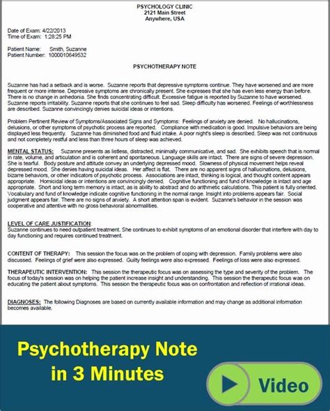 Therapy First Session Notes