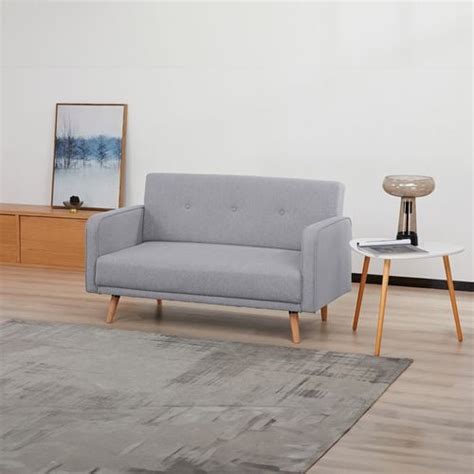 Picasso 2 Seater Fabric Sofa Lounge Couch Grey Bunnings Australia
