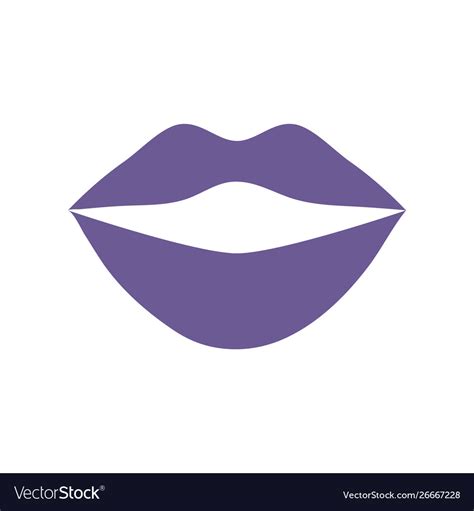 Sexy Female Lips Pop Art Style Royalty Free Vector Image