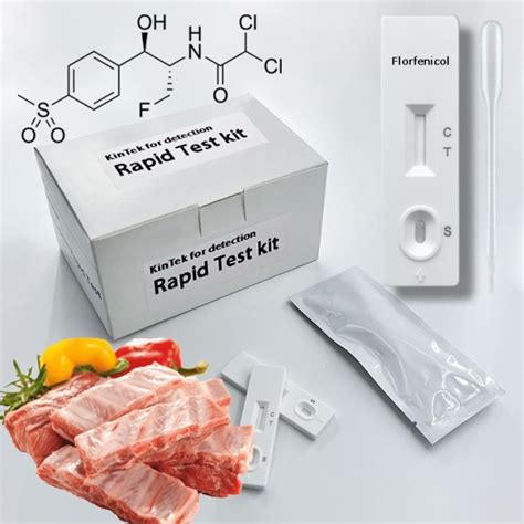 Florfenicol Test Strips Kit For Rapid Detection Kintek Detection