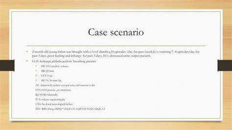 Hypernatremic Dehydrationpptxccjffjfjfjfjcff Ppt