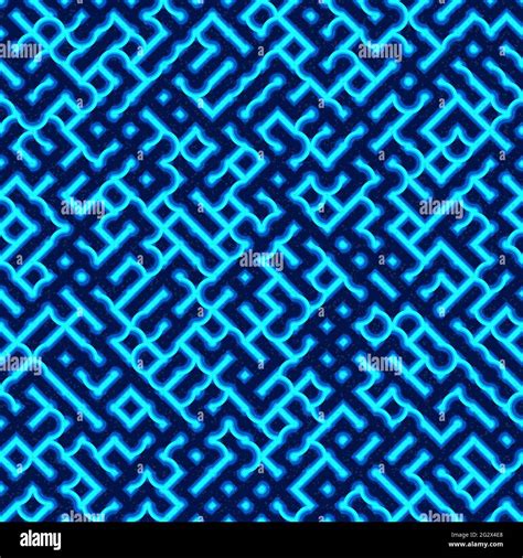 Abstract Geometrical Generative Computational Art Illustration Stock Vector Image And Art Alamy