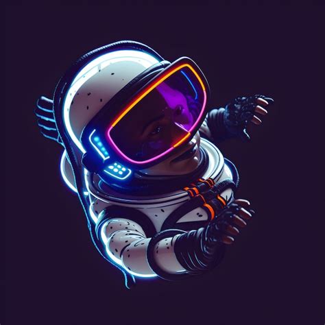Premium Photo Curious Astronaut