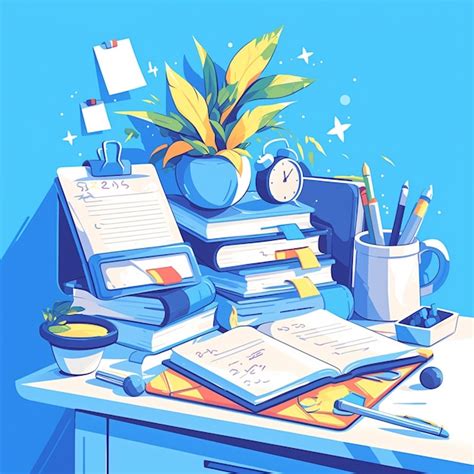 Class Schedule Poster Premium Ai Generated Vector